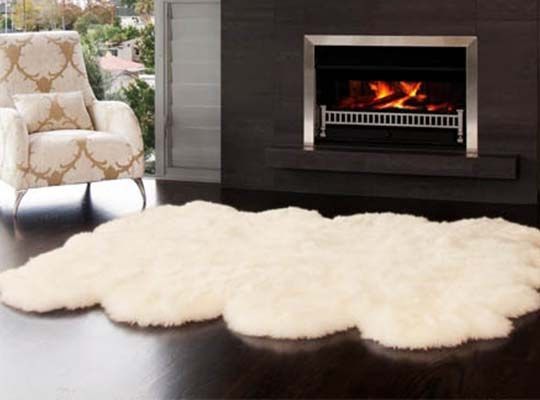 6-pelt and 8-pelt Sheepskins | Large Multi-Pelt Shearling Area Rugs ...