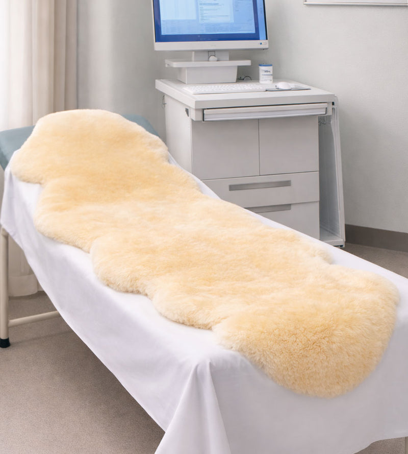 Double Medical Sheepskin | 2 Pelt Medical-Grade Lambskin Pad ...