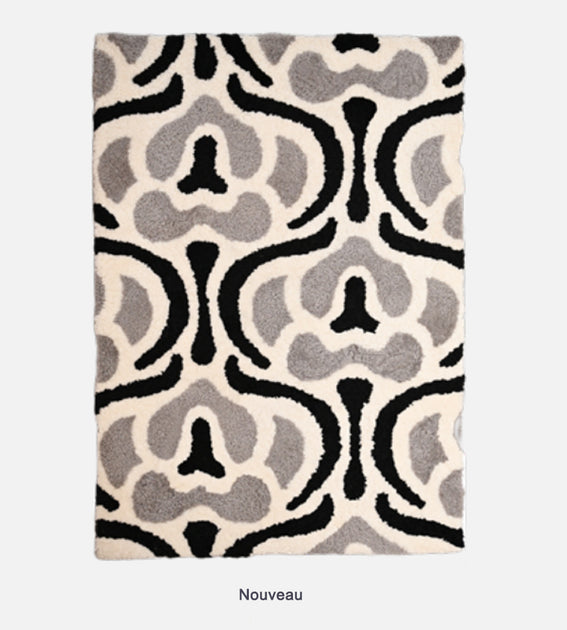 NOUVEAU | Curly Wool Custom Shearling Rugs | SheepskinShop.com