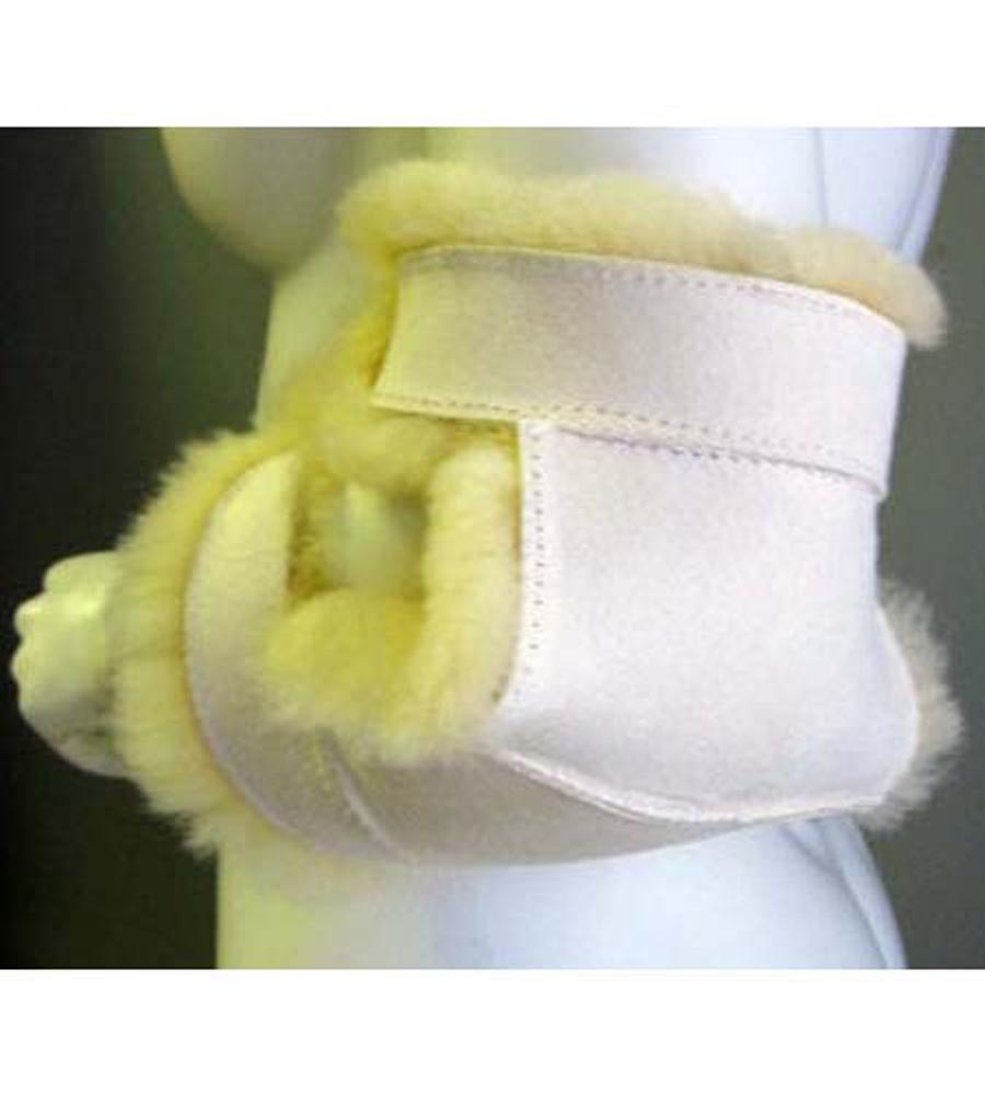 Medical Grade Sheepskin Elbow Protector Pad | SheepskinShop.com