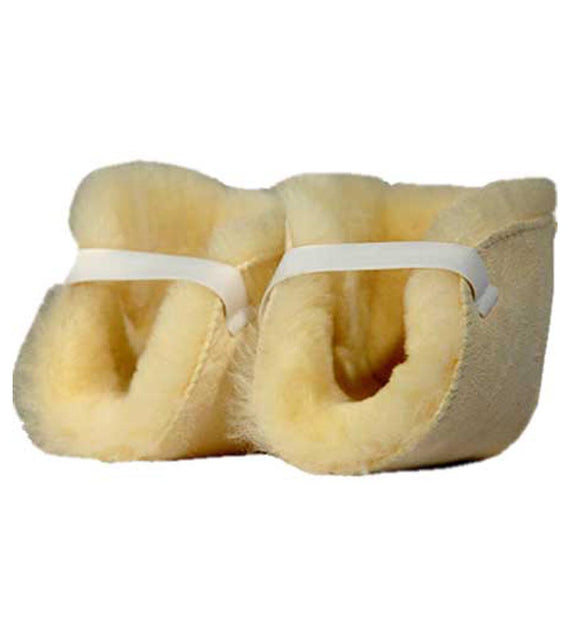 Medical Grade Sheepskin Heel Protector Pads | SheepskinShop.com